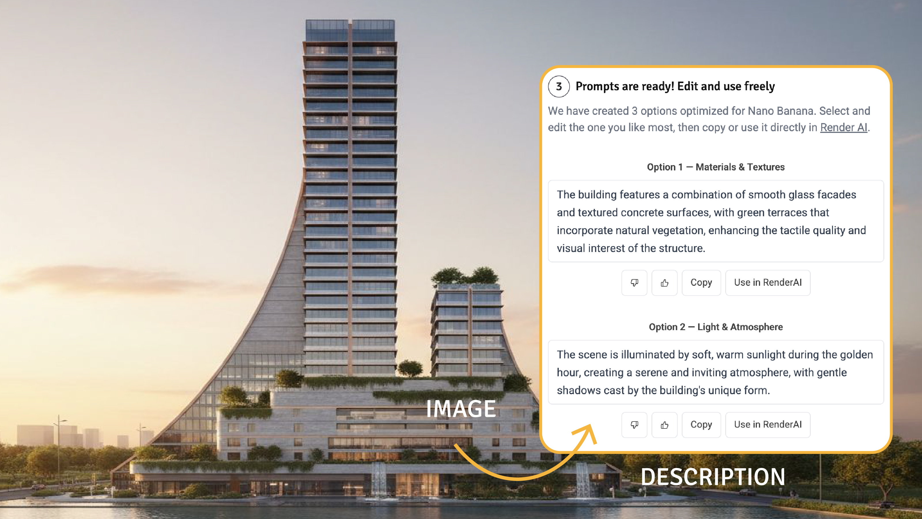 Architecture Image to Prompt Generator — Free AI Tool